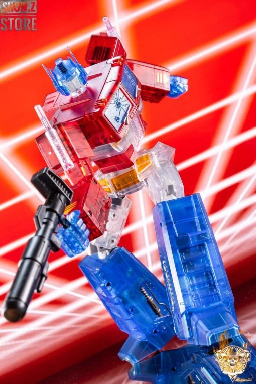 The best Magic Square MS-01T Light Of Freedom Optimus Prime Clear ...
